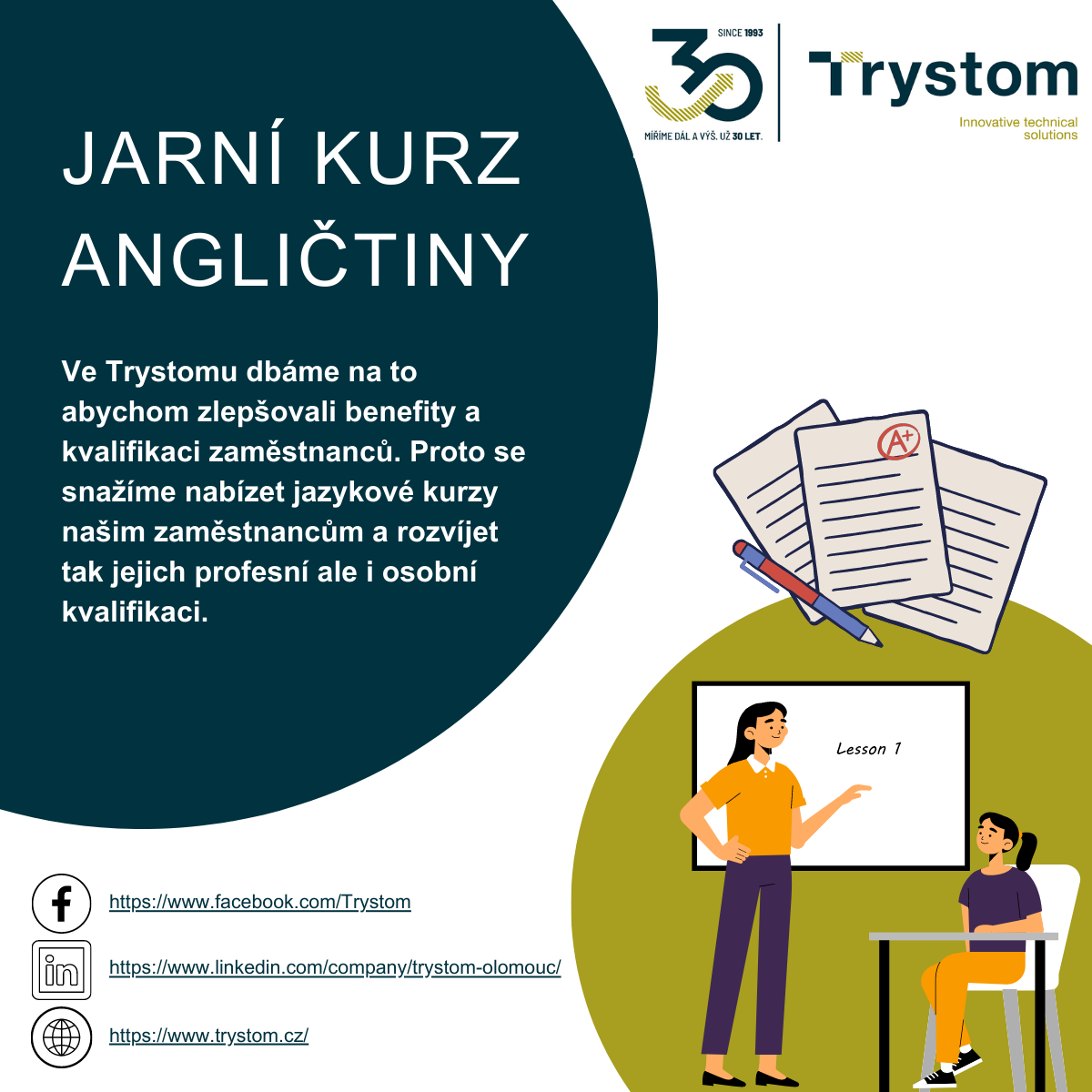 TRYSTOM | Vyrábíme unikátní stroje a zařízení, která pomáhají