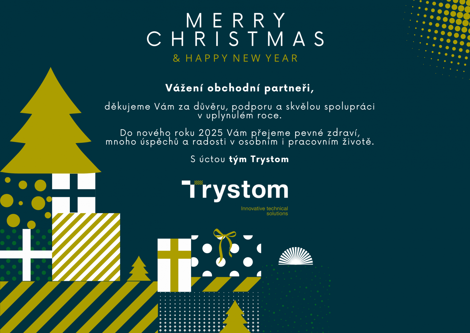 TRYSTOM | Vyrábíme unikátní stroje a zařízení, která pomáhají